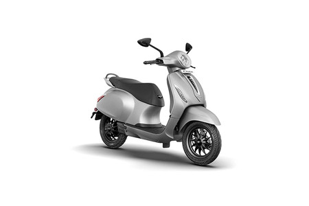 Bajaj Chetak Matte Coarse Grey Colour