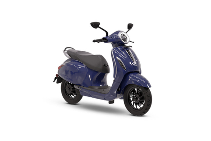 Bajaj Chetak Indigo Metallic Colour - Chetak Indigo Metallic Price