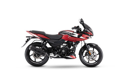 Bajaj Pulsar 220 F Volcanic Red Colour - Pulsar 220 F Volcanic Red Price