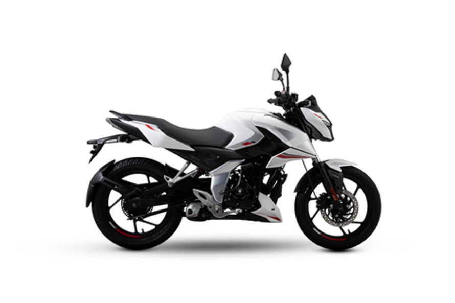 Bajaj Pulsar N150 Pearl Metallic White Colour - Pulsar N150 Pearl ...