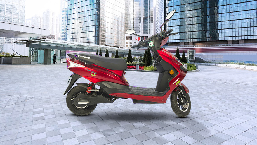 e-Sprinto scooters Images | Photos of e-Sprinto Bike Models
