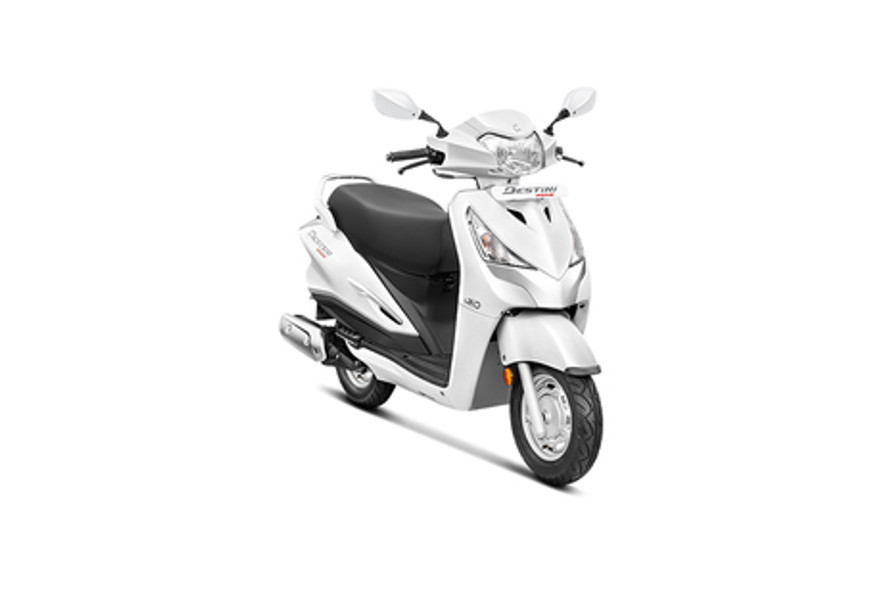 Hero Destini 125 Pearl Silver White Colour - Destini 125 Pearl Silver ...