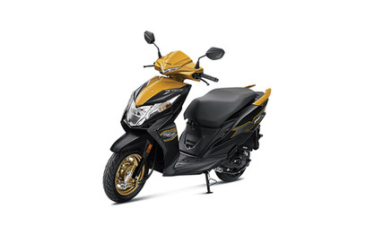 Honda Dio Dazzle Yellow Metallic Colour - Dio Dazzle Yellow Metallic Price