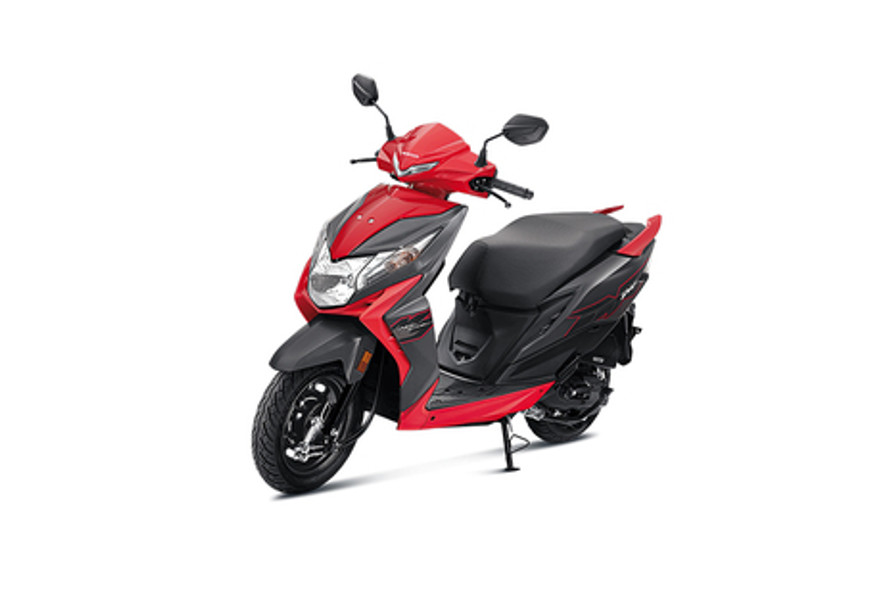 Honda Dio Sports Red Colour - Dio Sports Red Price