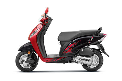 Honda Activa i Imperial Red Metallic Colour - Activa i Imperial Red ...