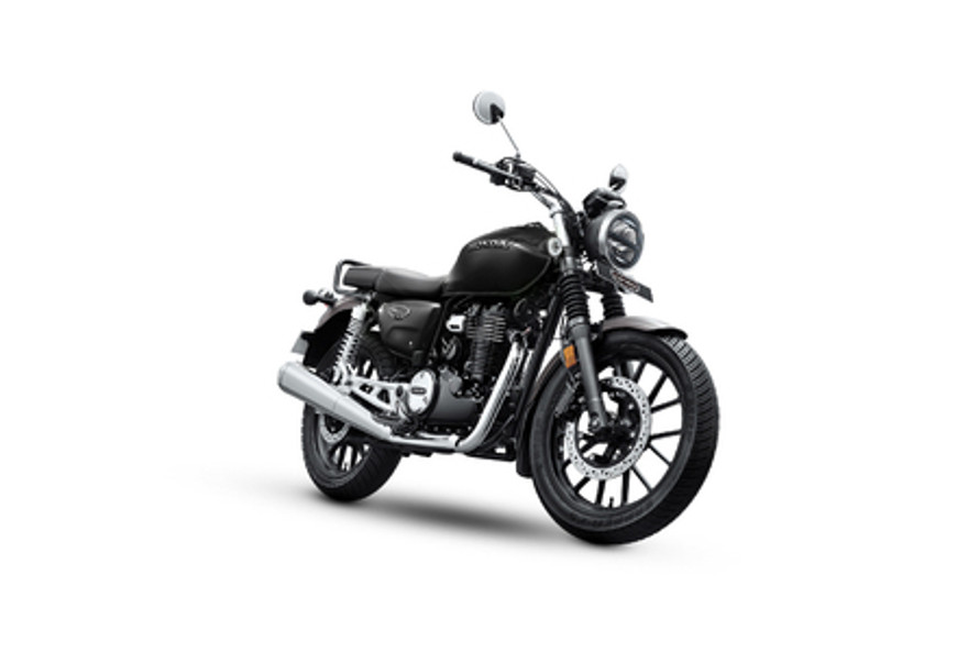 Honda H'ness CB350 Matte Steel Black Metallic With Matte Massive Grey ...
