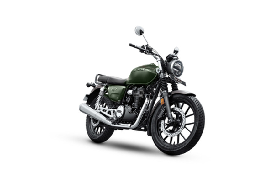 Honda Hness CB350 Mat Marshall Green Metallic Colour - Hness CB350 Mat ...