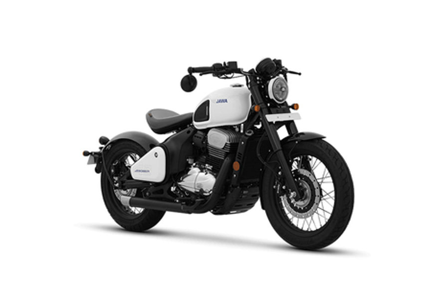 Jawa 42 Bobber Moonstone White Colour - 42 Bobber Moonstone White Price