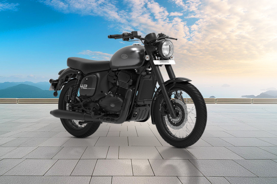 Jawa 42 Asteroid Grey Single Channel Spoke Price, Images, Mileage, Specs & Features