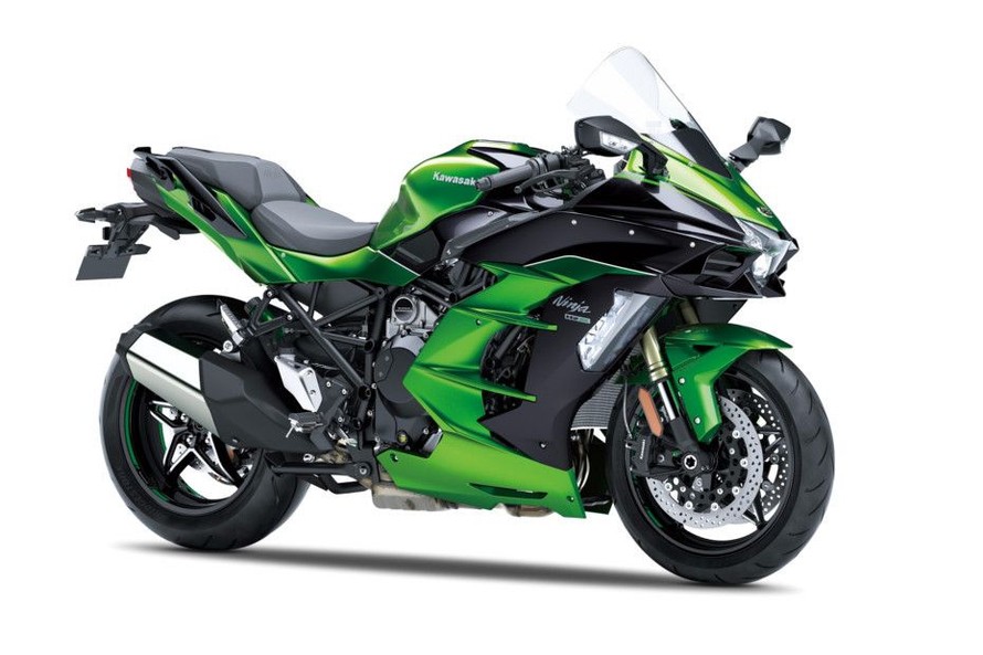 Kawasaki Ninja H2 SX Emerald Blazed Green Metallic Diablo Black Colour - Ninja H2 SX Emerald ...