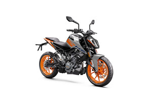 KTM 200 Duke Dark Silver Metallic Colour - 200 Duke Dark Silver ...