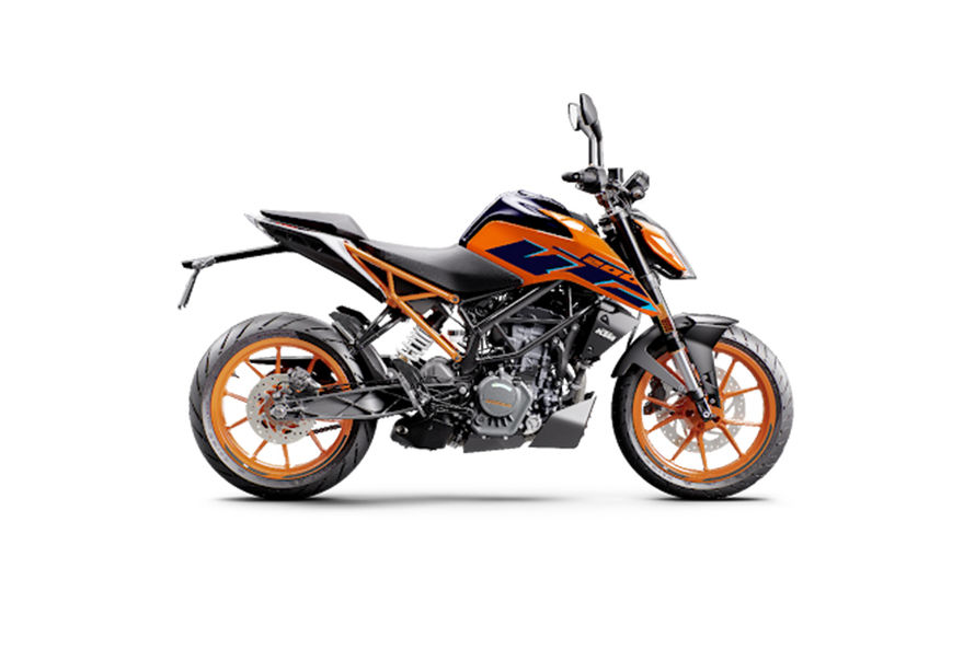 KTM Duke 200 Electronic Orange Colour - Duke 200 Electronic Orange Price