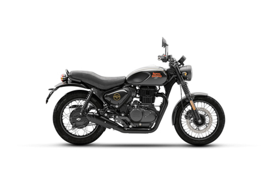 Royal Enfield Hunter 350 Dapper White Colour - Hunter 350 Dapper White ...