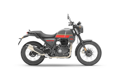 Royal Enfield Scram 411 Graphite Red Colour - Scram 411 Graphite Red Price