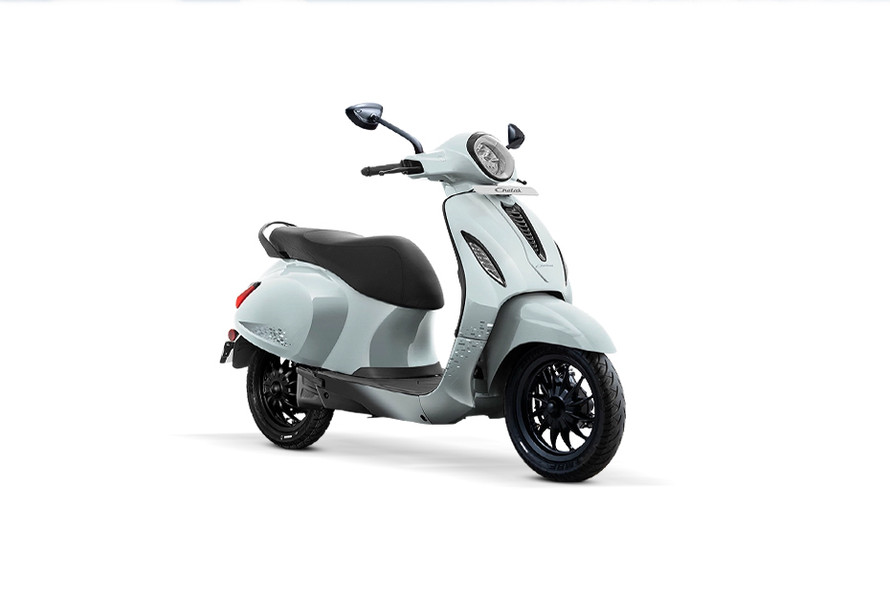 Bajaj Chetak Cyber White Colour - Chetak Cyber White Price