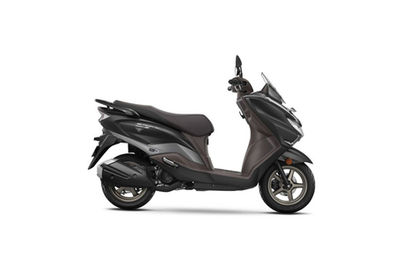 Suzuki Burgman Street Glossy Grey Colour - Burgman Street Glossy Grey Price
