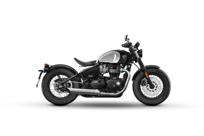 Triumph Bonneville Bobber Jet Black Colour - Bonneville Bobber Jet ...