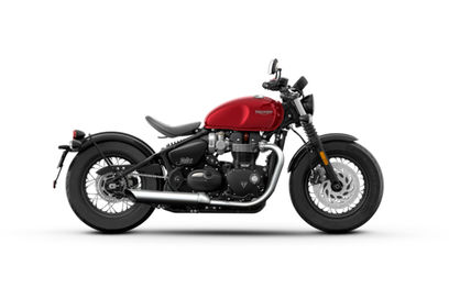 Triumph Bonneville Bobber Red Hopper Colour - Bonneville Bobber Red ...