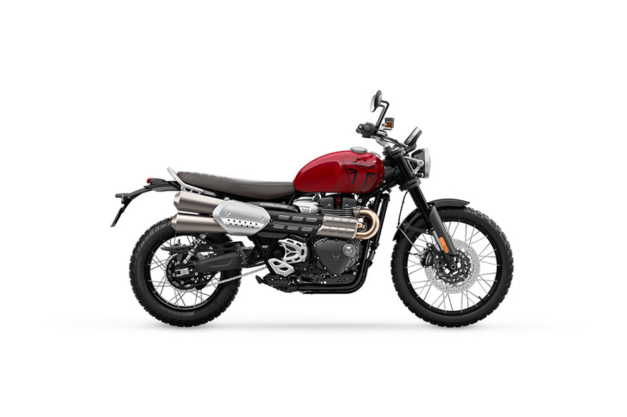 Triumph Scrambler 1200 X Carnival Red Colour - Scrambler 1200 X ...