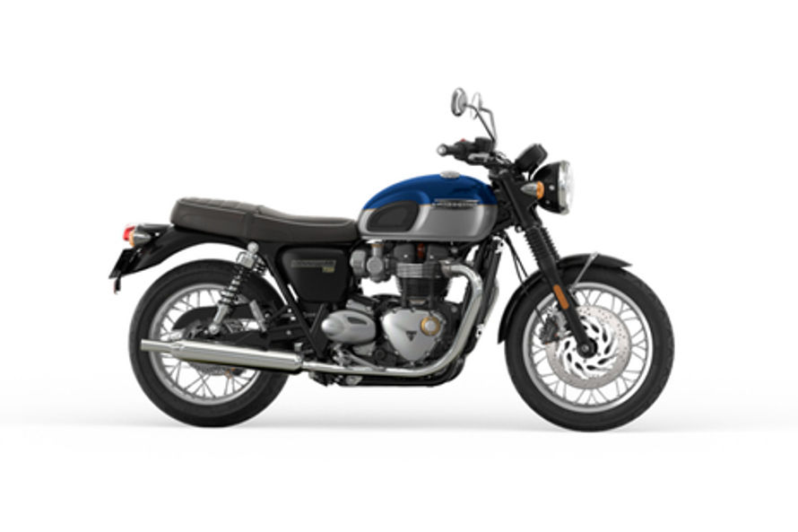 Triumph Bonneville T120 Cobalt Blue Silver Ice Colour - Bonneville T120 ...