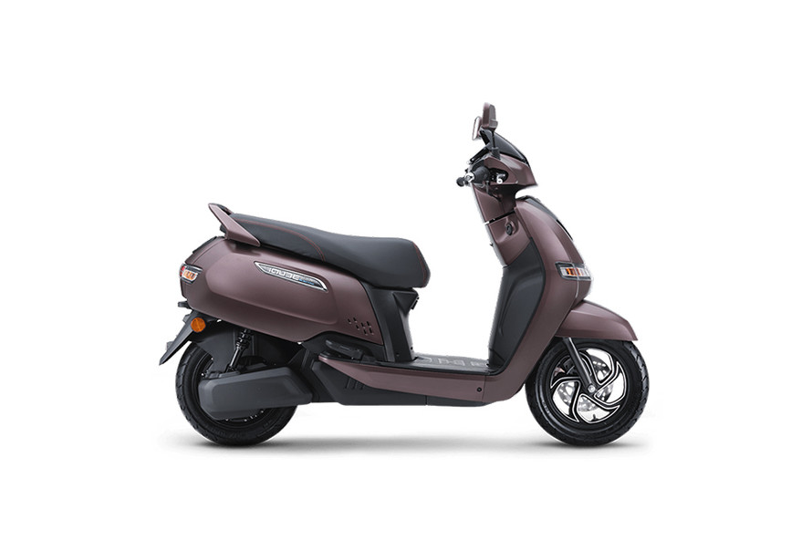 TVS iQube Copper Bronze Matte Colour - iQube Electric Copper Bronze ...