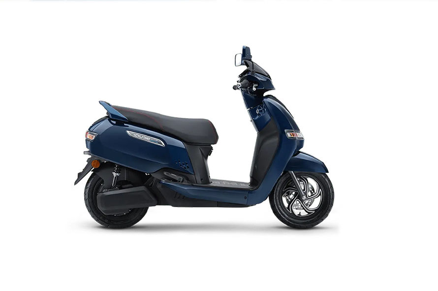 TVS iQube Starlight Blue Glossy Colour - iQube Starlight Blue Glossy Price