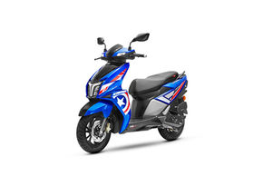 TVS NTORQ 125 Combat Blue Colour - NTORQ 125 Combat Blue Price