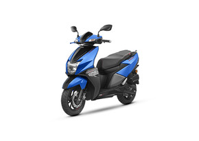 TVS NTORQ 125 Metallic Blue Colour - NTORQ 125 Metallic Blue Price