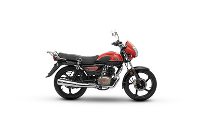 TVS Radeon Red Black Colour - Radeon Red Black Price