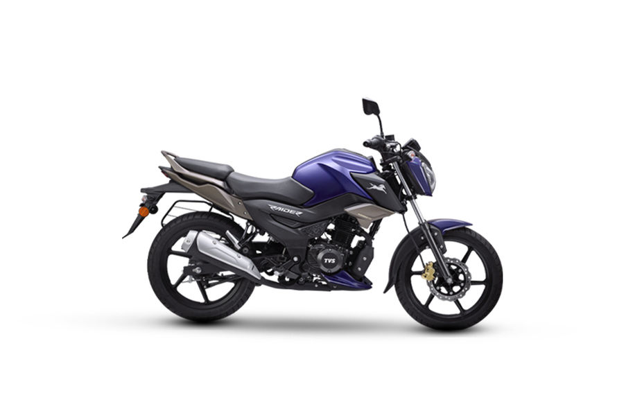 TVS Raider Blazing Blue Colour - Raider Blazing Blue Price