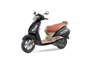 TVS Jupiter Matte Black Colour - Jupiter Matte Black Price