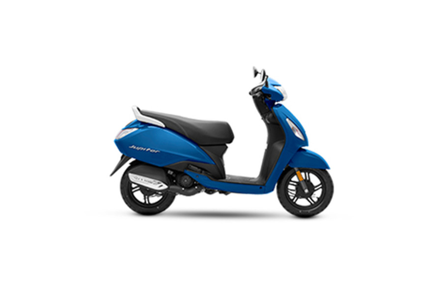 TVS Jupiter New Metallic Blue Colour - Jupiter New Metallic Blue Price