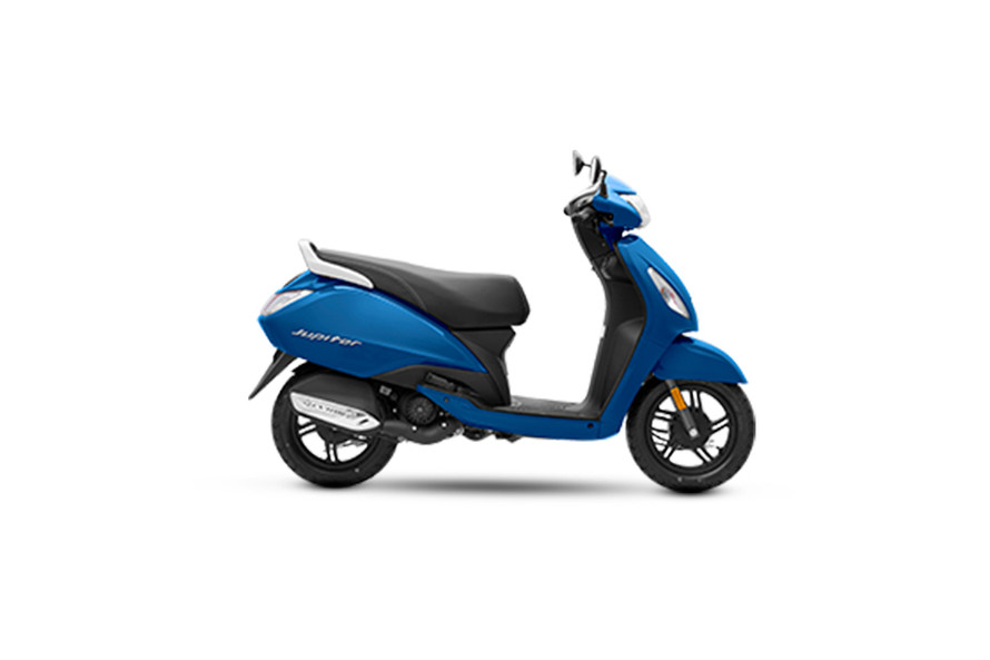 TVS Jupiter New Metallic Blue Colour - Jupiter New Metallic Blue Price