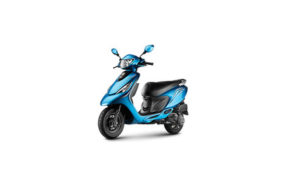 TVS Scooty Zest Turquoise Blue Colour - Scooty Zest Turquoise Blue Price