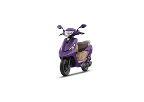 TVS Scooty Zest Purple Colour - Scooty Zest Purple Price