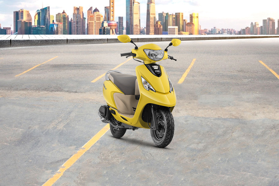 TVS Scooty Zest 110 Matte Series BS6 Price, Images, Mileage, Specs ...