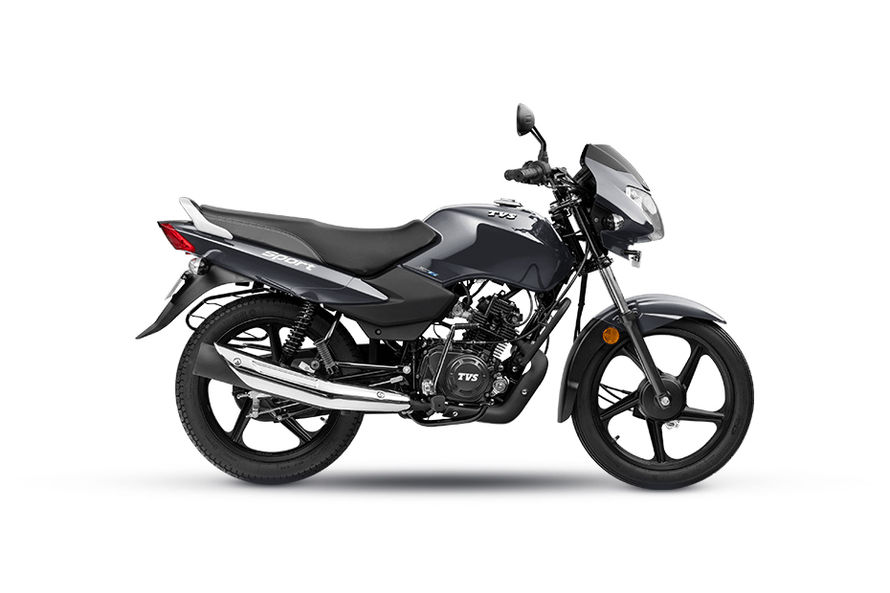 TVS Sport All Grey Colour - Sport All Grey Price