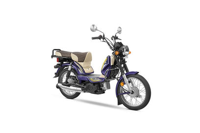 TVS XL100 Blue Colour - XL100 Blue Price