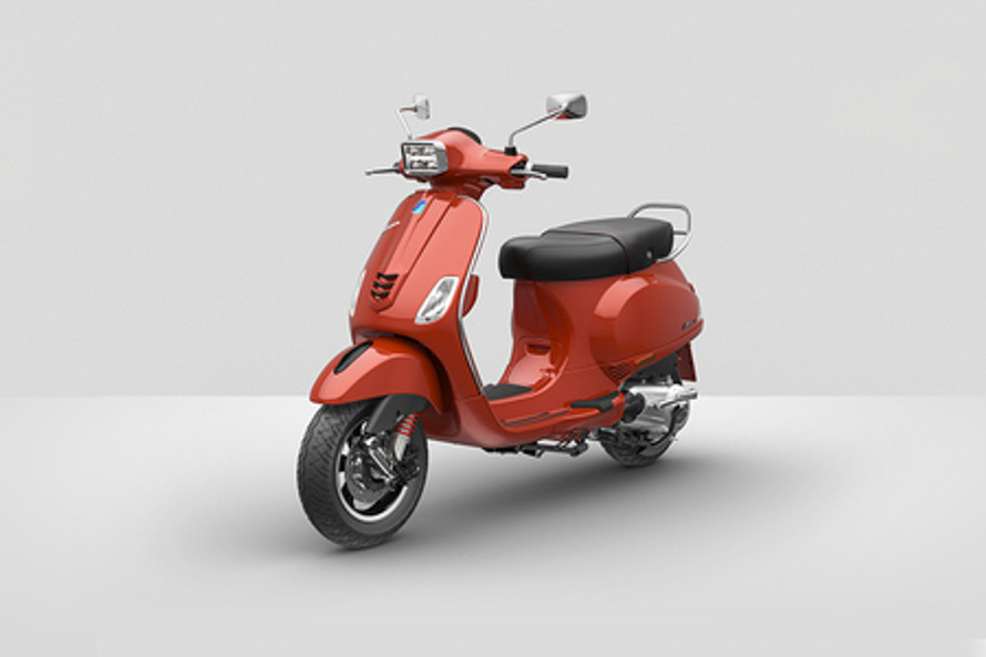 Vespa SXL 125 Tuscany Orange Classic Colour - SXL 125 Tuscany Orange ...