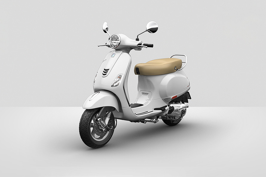 Vespa VXL 125 White Colour - VXL 125 White Price