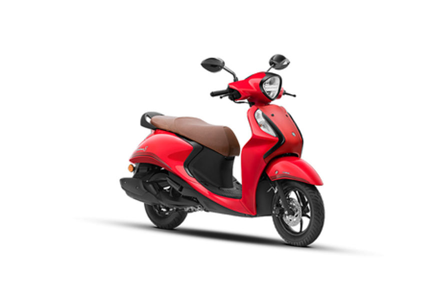 Yamaha Fascino 125 Fi Hybrid Vivid Red Colour - Fascino 125 Fi Hybrid ...
