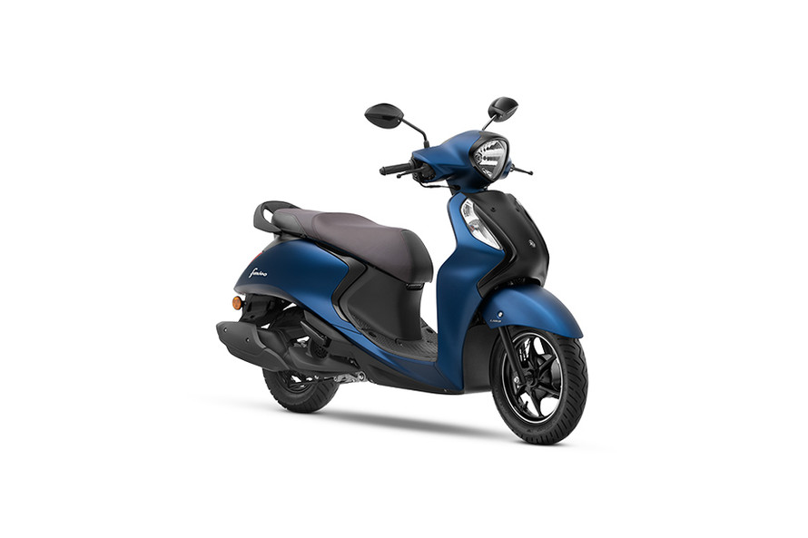 Yamaha Fascino 125 Fi Hybrid Dark Matte Blue Colour - Fascino 125 Fi ...