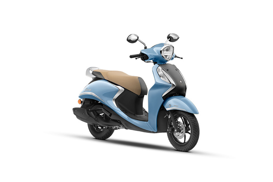 Yamaha Fascino 125 Fi Hybrid Cool Blue Metallic Colour - Fascino 125 Fi ...