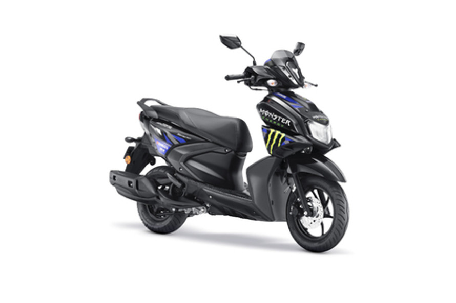 Yamaha RayZR 125 Fi Hybrid Black Metallic X Colour - RayZR 125 Fi ...