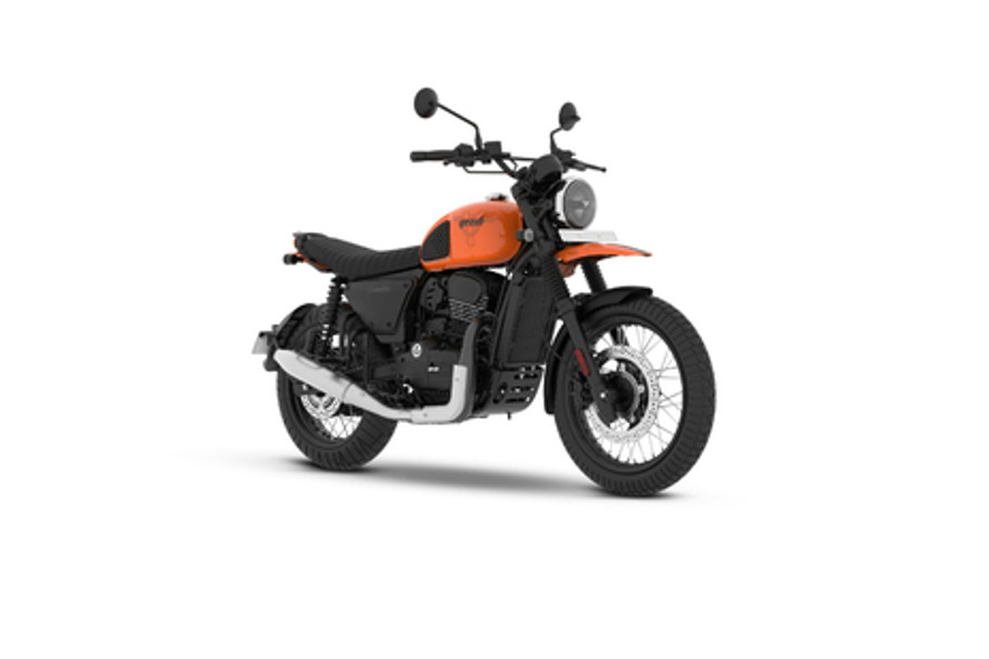 Yezdi Scrambler Mean Green Colour - Scrambler Mean Green Price