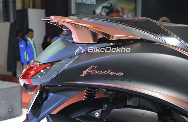 Fascino Special Edition Showcased by Yamaha at the Ongoing Auto Expo ...