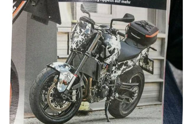 KTM Duke 800 Spy Images Emerge | BikeDekho