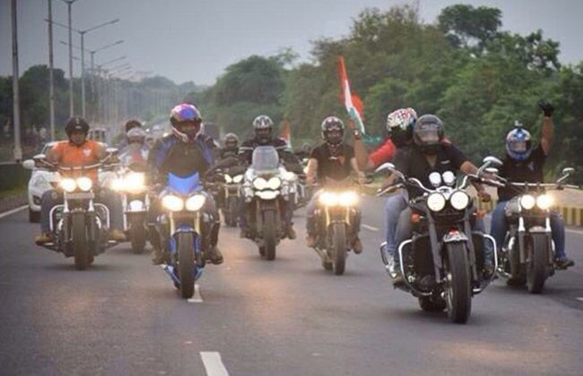 Triumph Celebrates 68th Independence Day with ‘Ride for Freedom ...