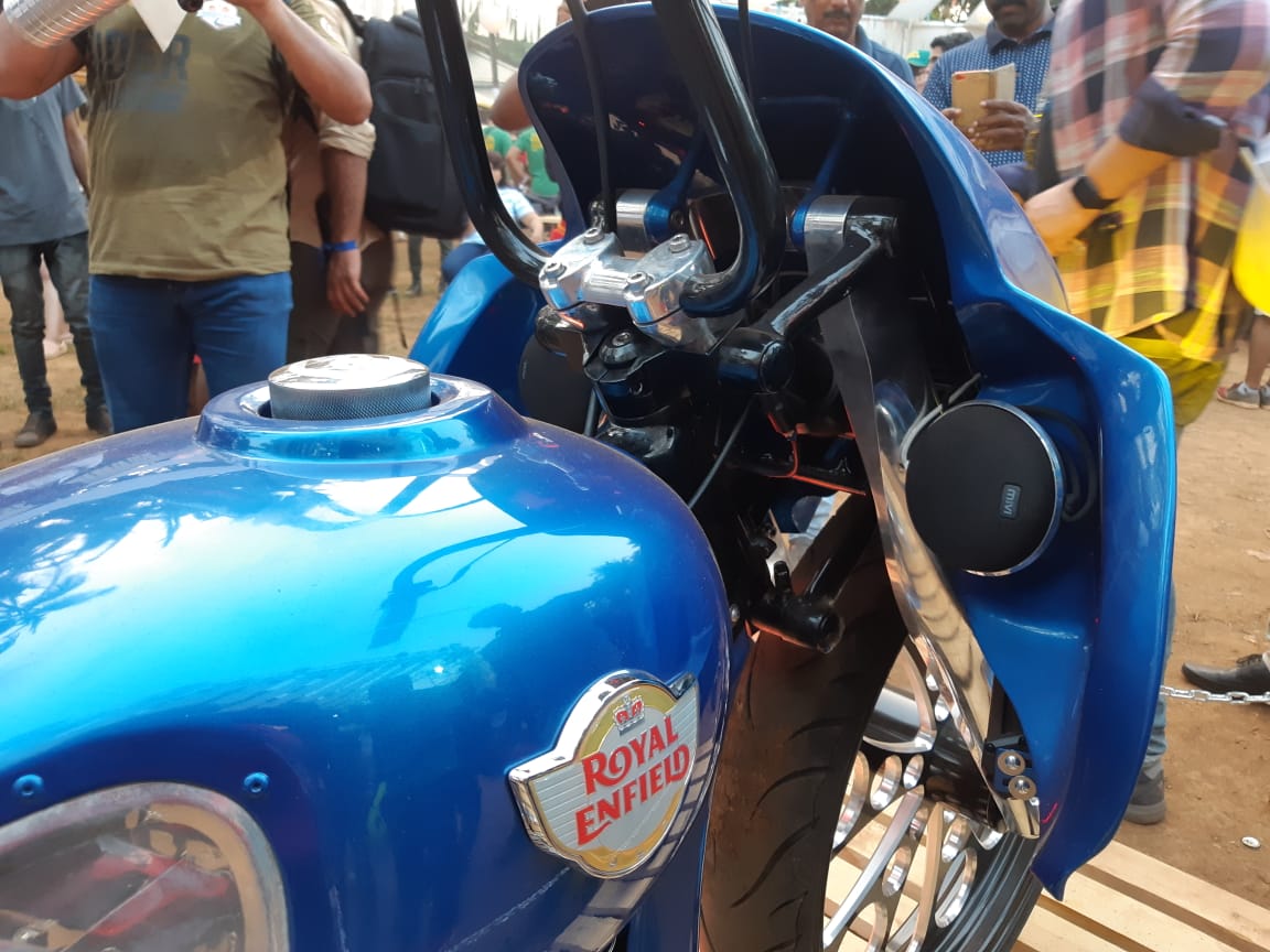 Royal Enfield Interceptor 650-based Bagger Unveiled At Rider Mania 2019 ...