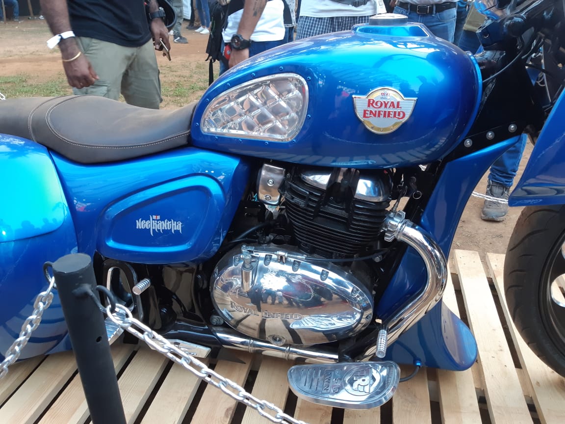 Royal Enfield Interceptor 650-based Bagger Unveiled At Rider Mania 2019 ...